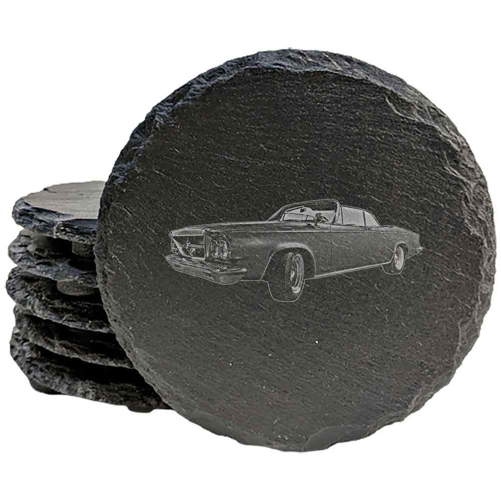 Laser Engraved Car Coasters — For the Gearhead, Collector & Enthusiast ...